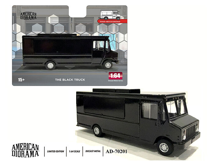 (Preorder) 1:64 American Diorama Food Truck Series The Black Truck ...