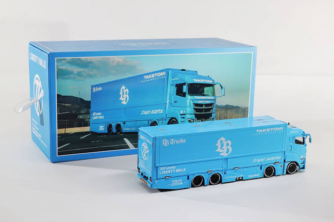 GCD 1:64 Liberty Walk LB-Trucks Mitsubishi Fuso Super Great Transporter LBWK – Shanghai Toy Show ...